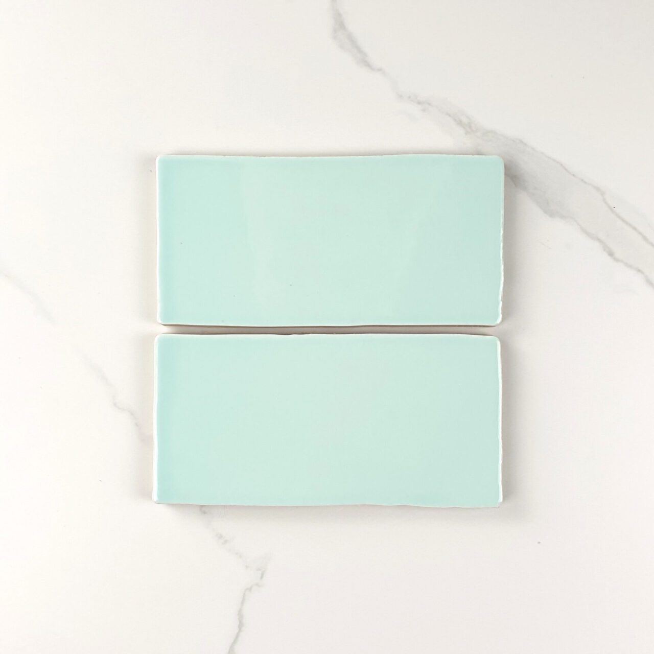 Subway Tile | Aqua Gloss Irregular Edge- Tile Warehouse