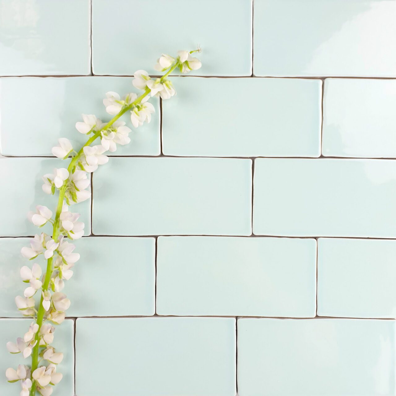 Nanda Subway Tile | Aqua Gloss - Tile Warehouse
