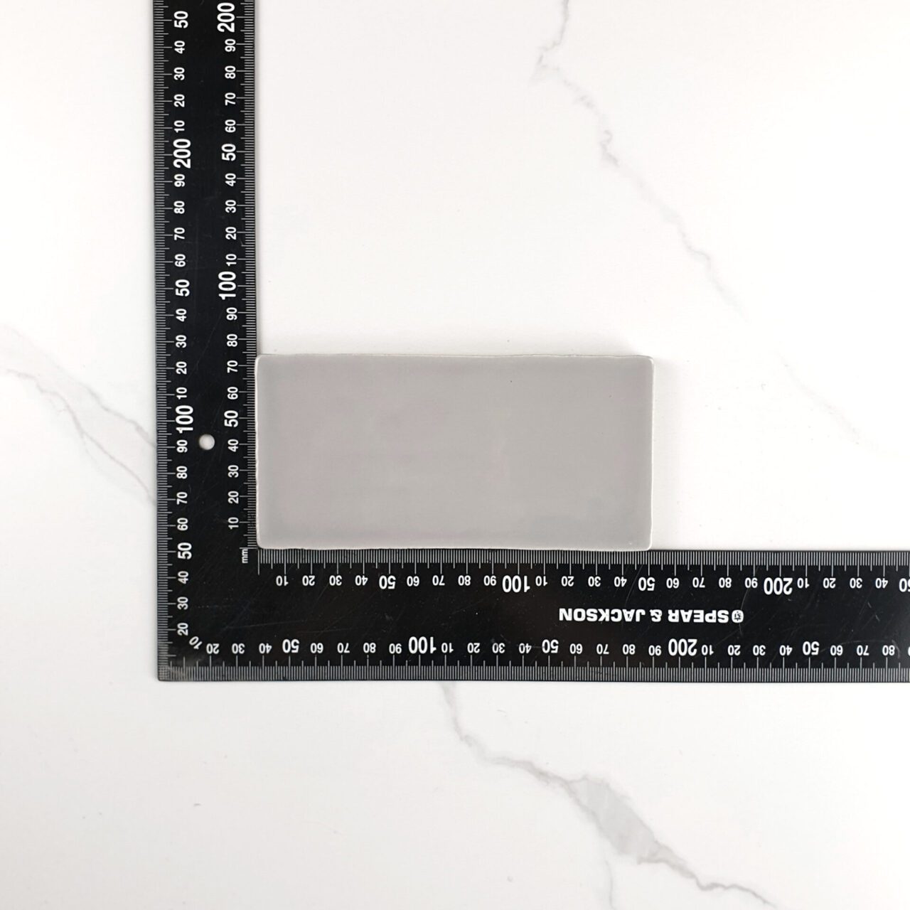 Subway Tile | Grey Gloss Irregular Edge- Tile Warehouse