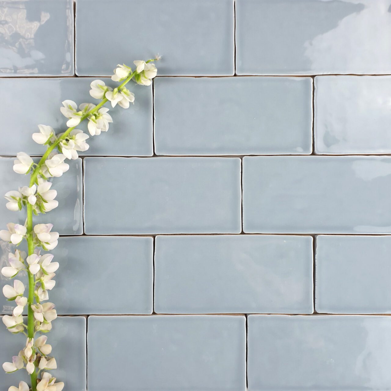 Nanda Subway Tile | Sea Blue Gloss - Tile Warehouse