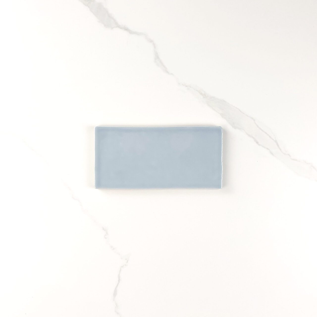 Subway Tile | Sea Blue Gloss Irregular Edge- Tile Warehouse