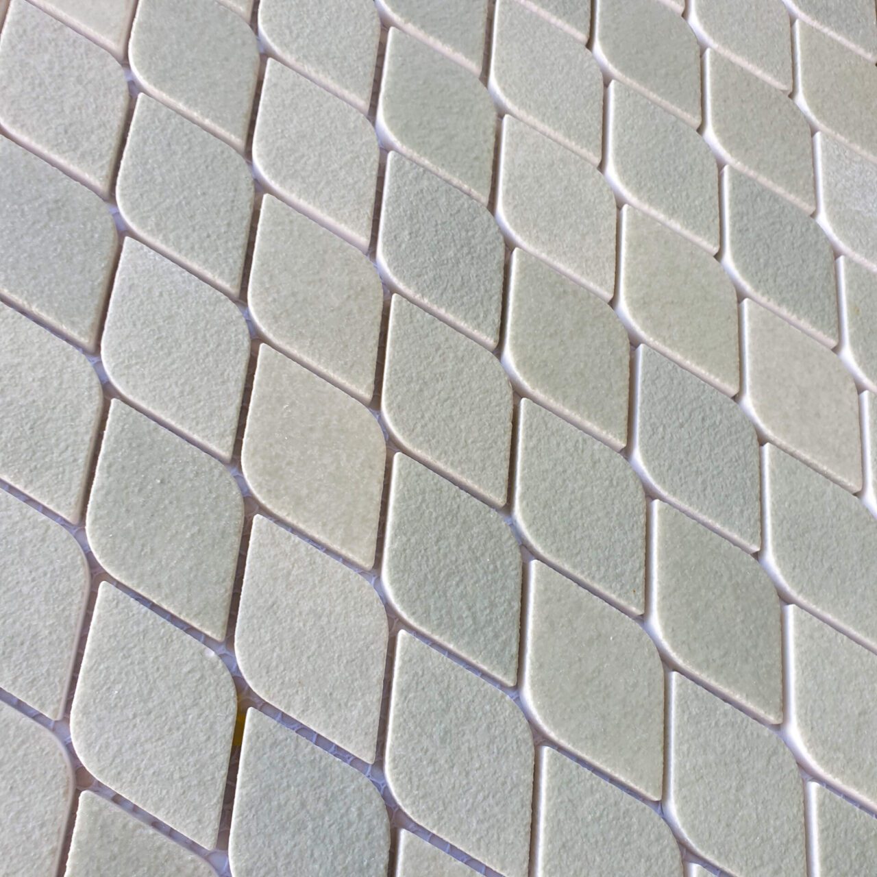 Diamond Drop Sage Mosaic Tile Sheets - Tile Warehouse