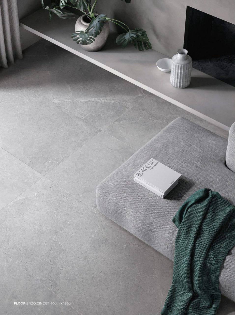 Enzo Cinder Matt Tile | 300mm x 600mm - Tile Warehouse