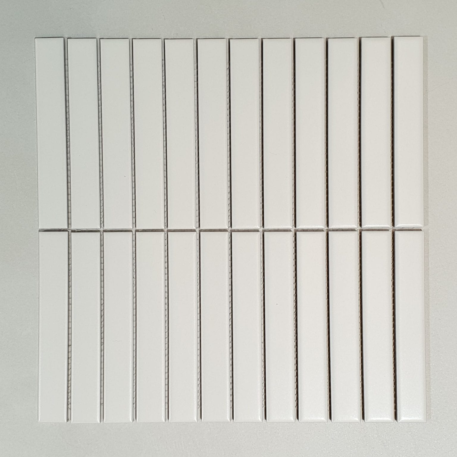 KIT KAT MATT WHITE MOSAIC | Tile Warehouse