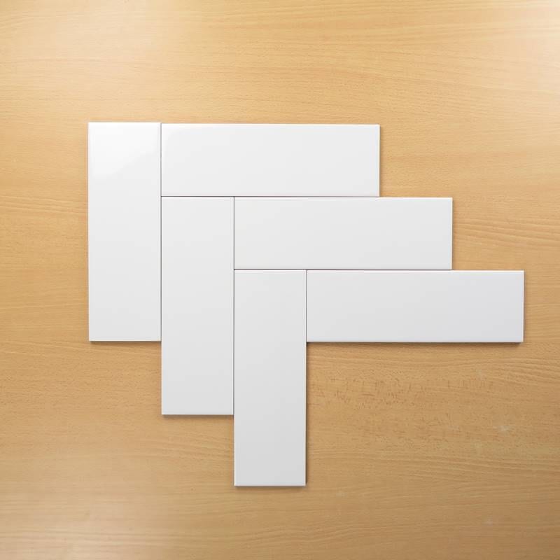 Subway Wall Tiles 100 x 300 | White Gloss - Tile Warehouse