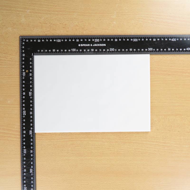 Gloss White Ripple Wave Wall Tile | 200mm x 300mm - Tile Warehouse