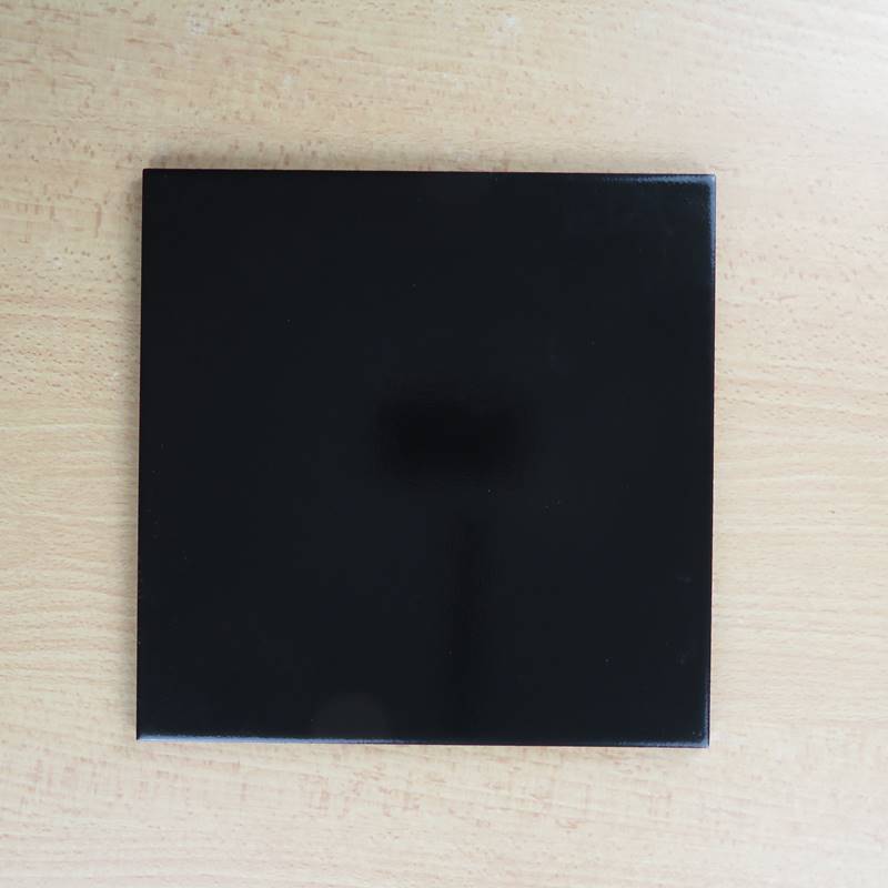 Black Matt Square Floor Tiles | 200mm x 200mm - Tile Warehouse